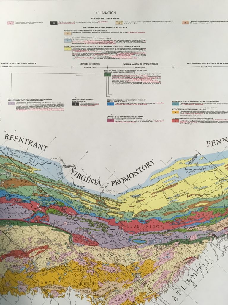 Hank Williams' Tectonic Lithofacies Map of the Appalachian Orogen | The ...